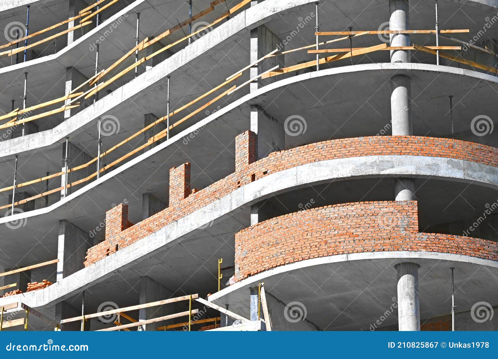 Construction site work stock image. Image of construction - 210825867