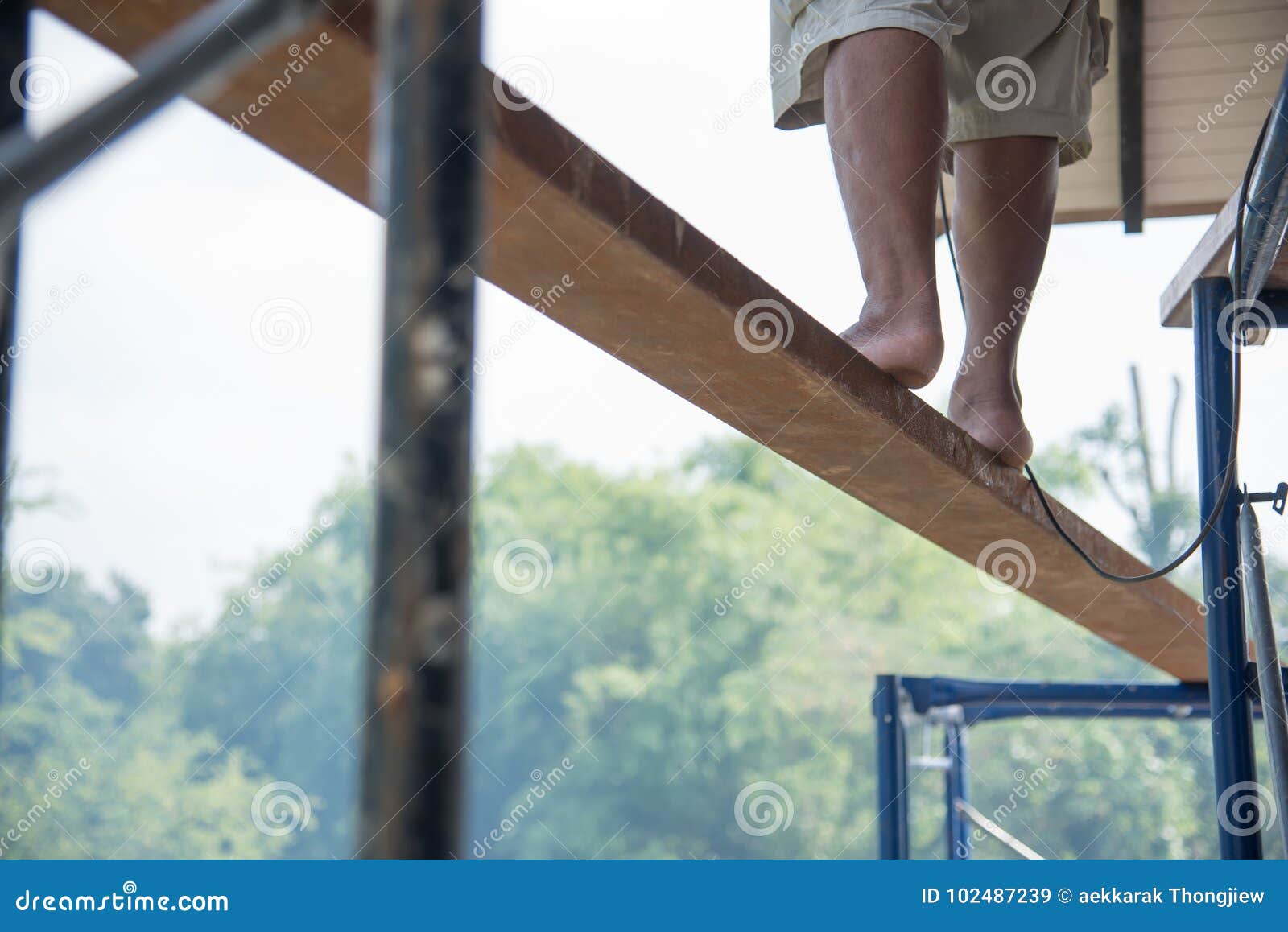 Construction site worker. stock image. Image of close - 102487239