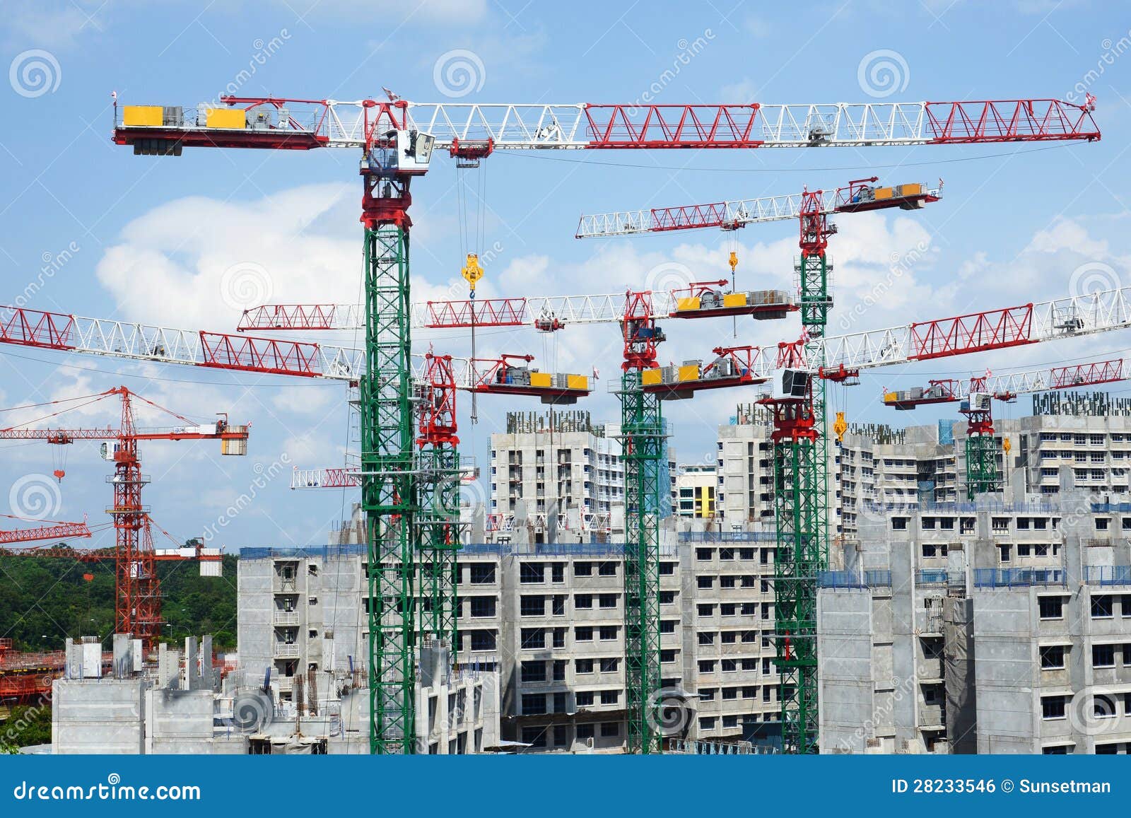 Construction Sites stock photo. Image of design, industry - 28233546
