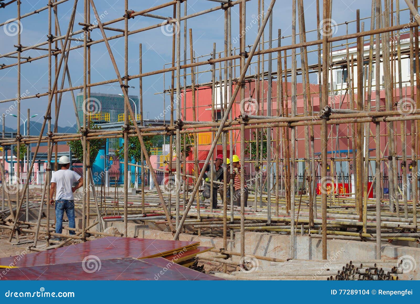 Construction editorial stock image. Image of employ, building - 77289104