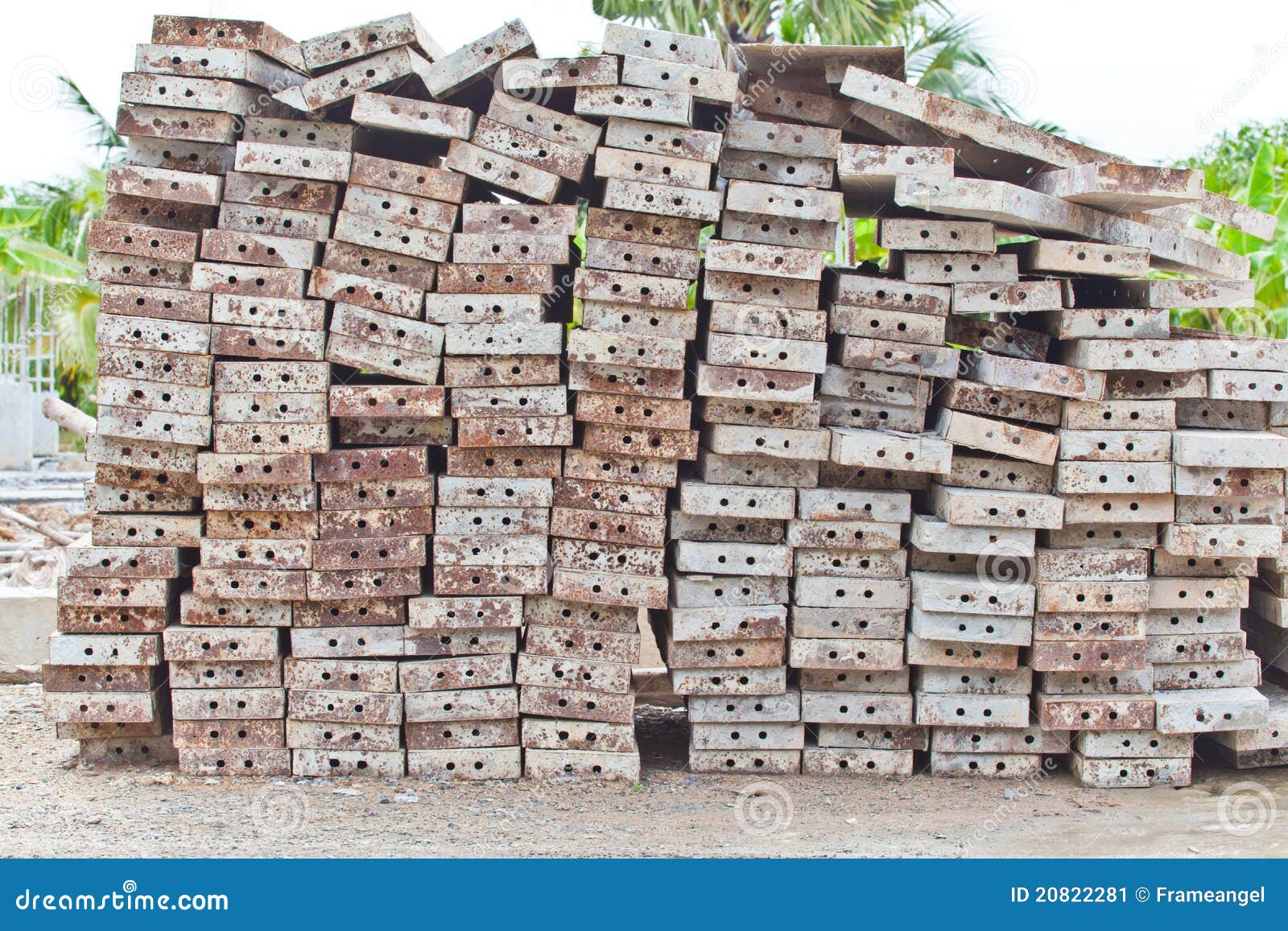 Construction, Stack Cement Sheets Stock Image | CartoonDealer.com #20822281