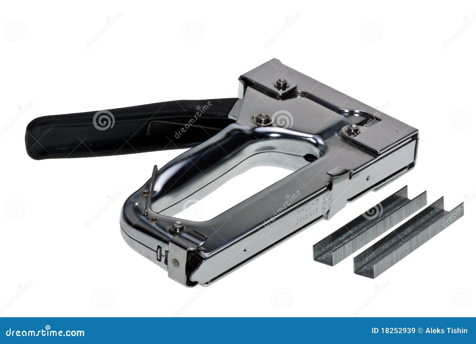 Construction stapler stock image. Image of materials - 18252939