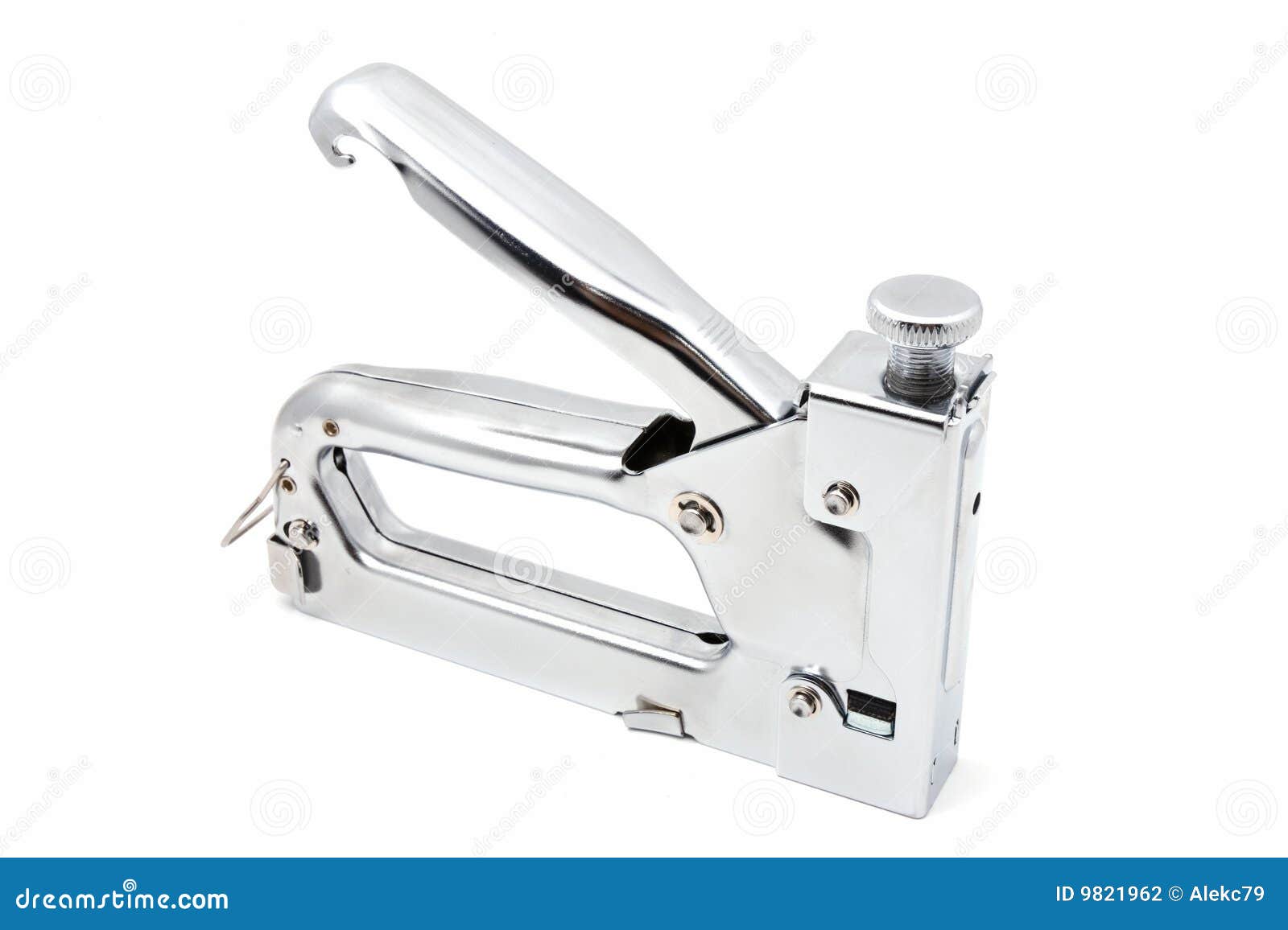 Construction stapler stock photo. Image of stapler, metal - 9821962