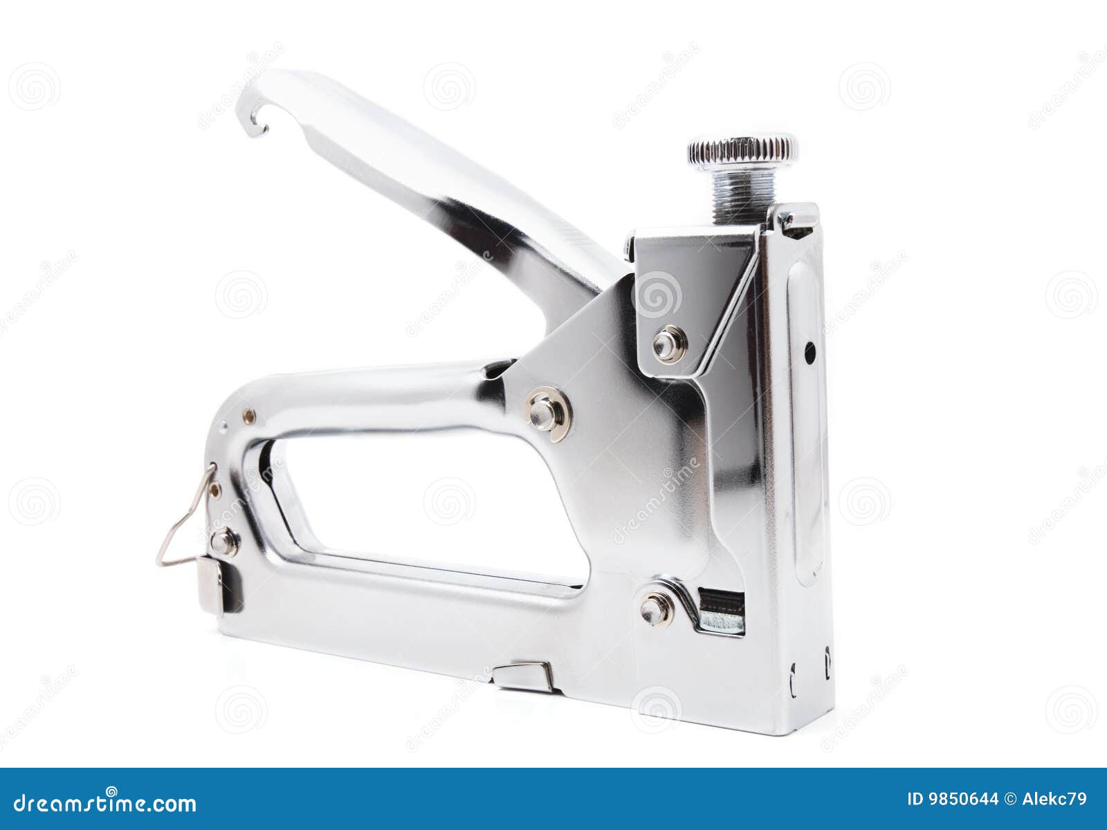 Construction stapler stock photo. Image of work, shine - 9850644