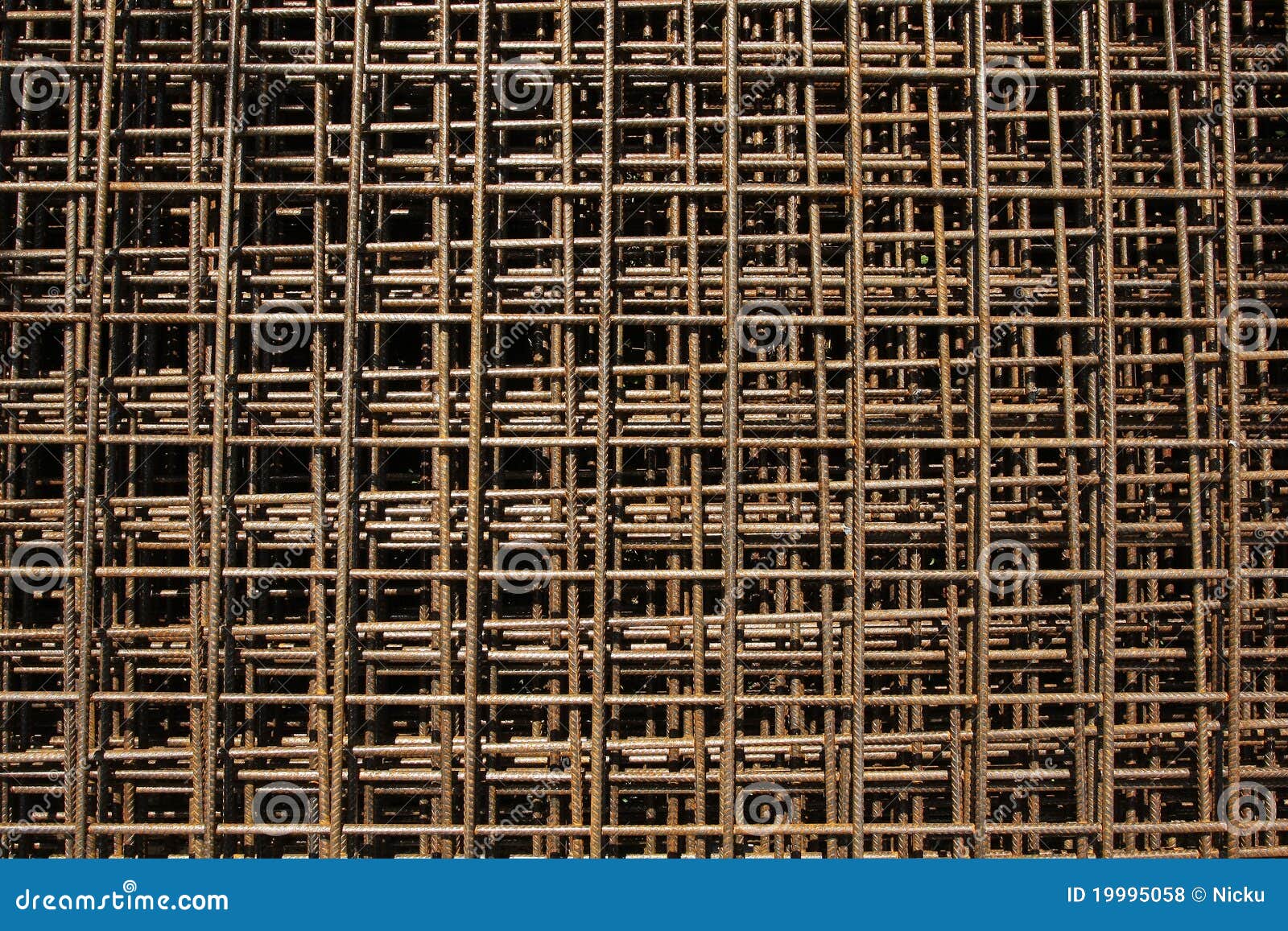 Construction steel bars stock photo. Image of industrial - 19995058