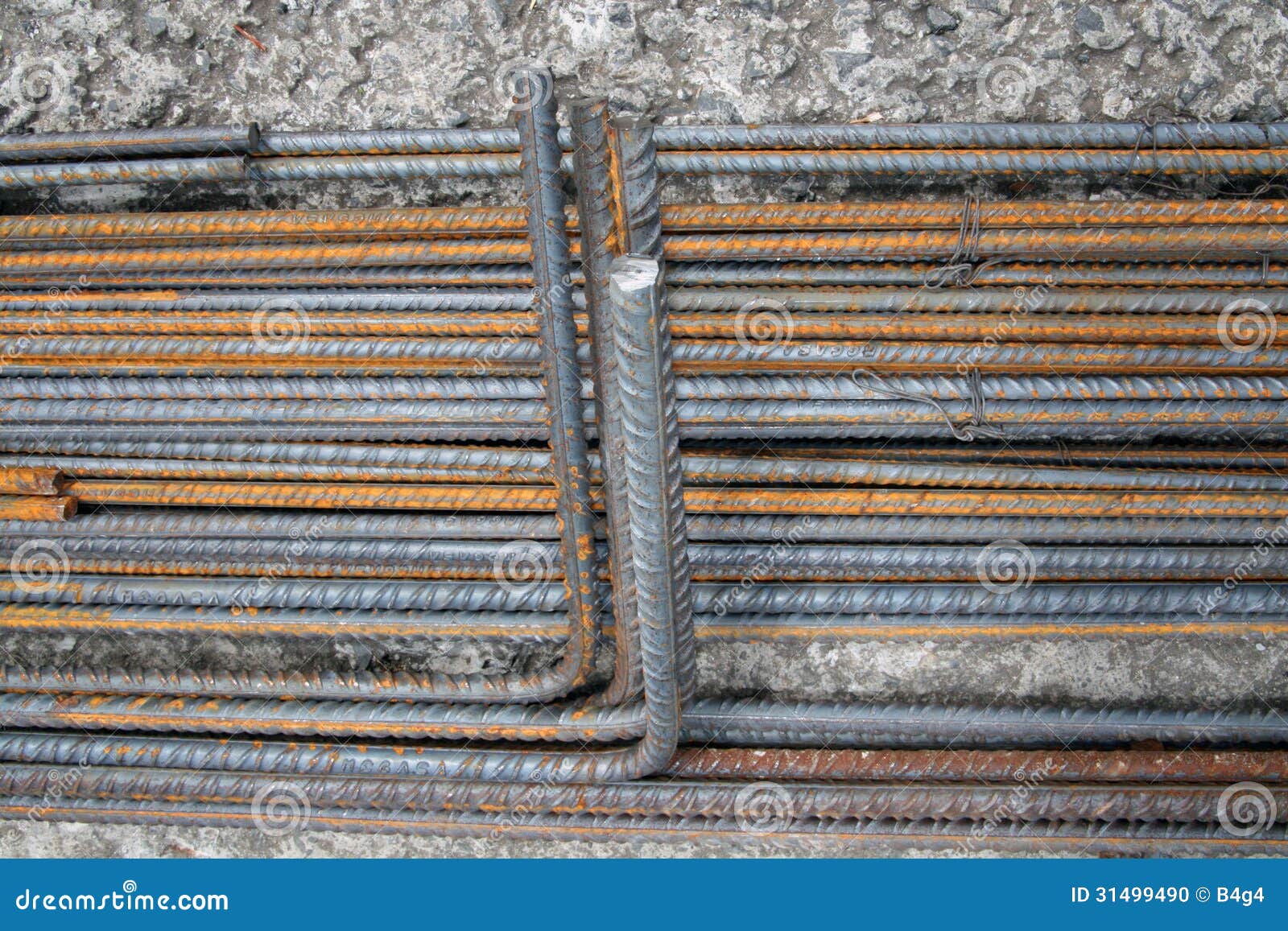 Construction steel bars stock photo. Image of industrial - 31499490