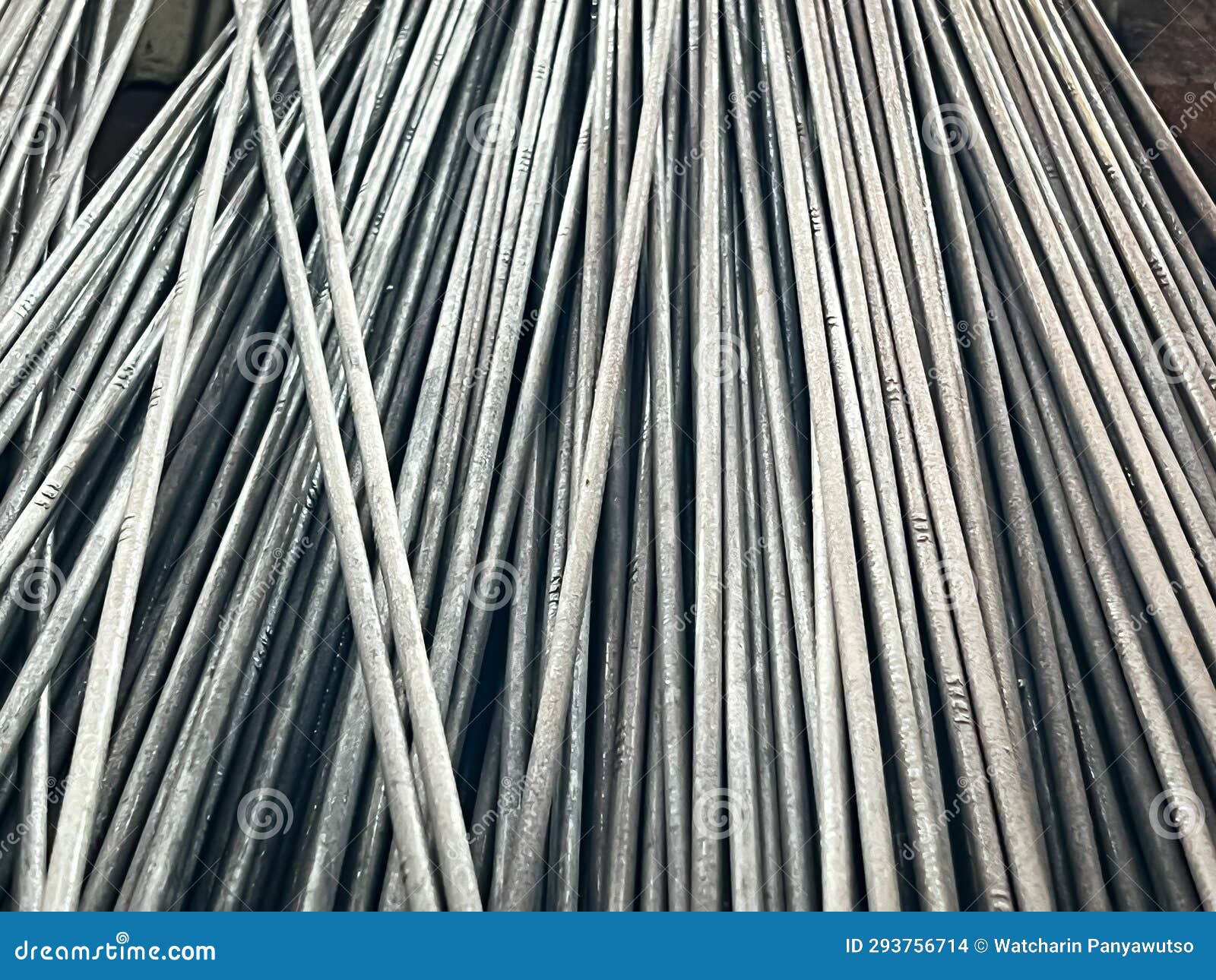 The Construction Steel Bars Stacked. Stock Photo - Image of equipment ...