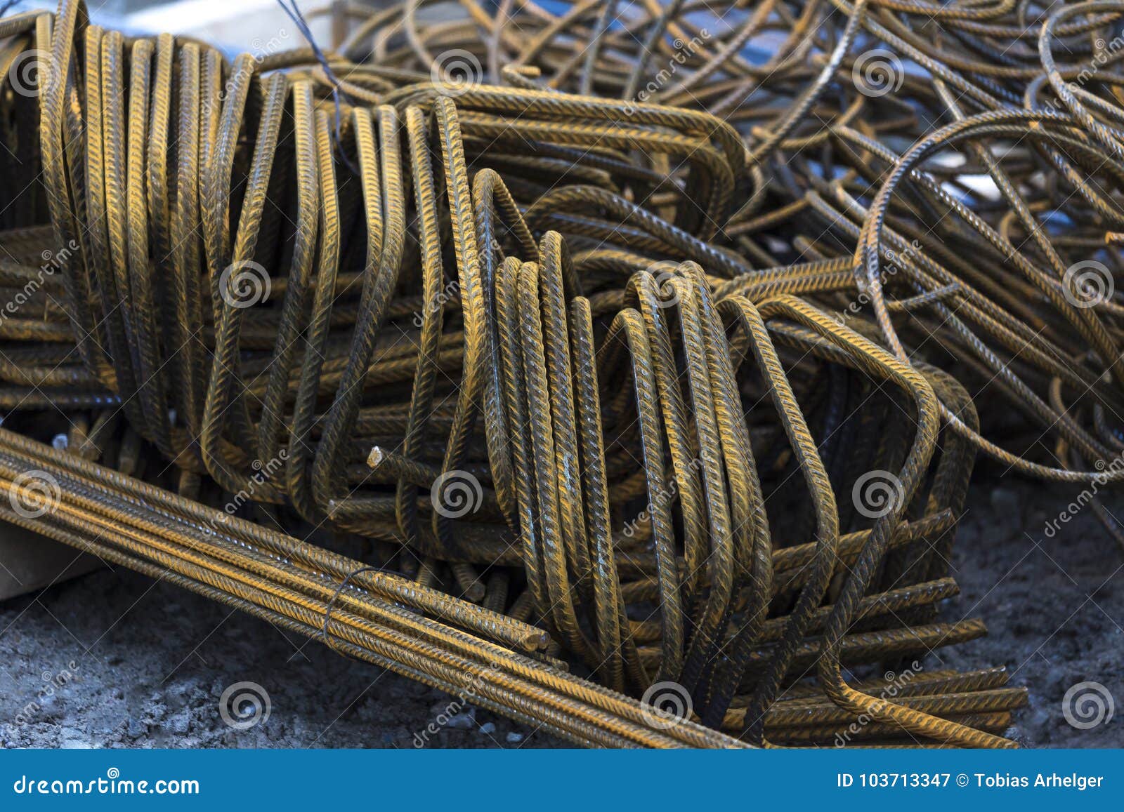 Construction Steel Elements Background Stock Image - Image of ...