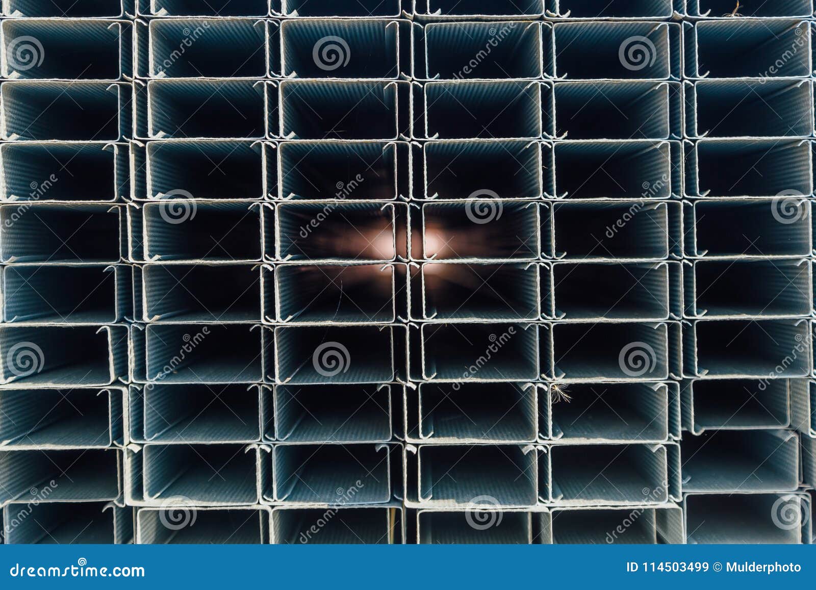 Construction Steel Profile Pipe of Rectangular Shape with Corrugated ...