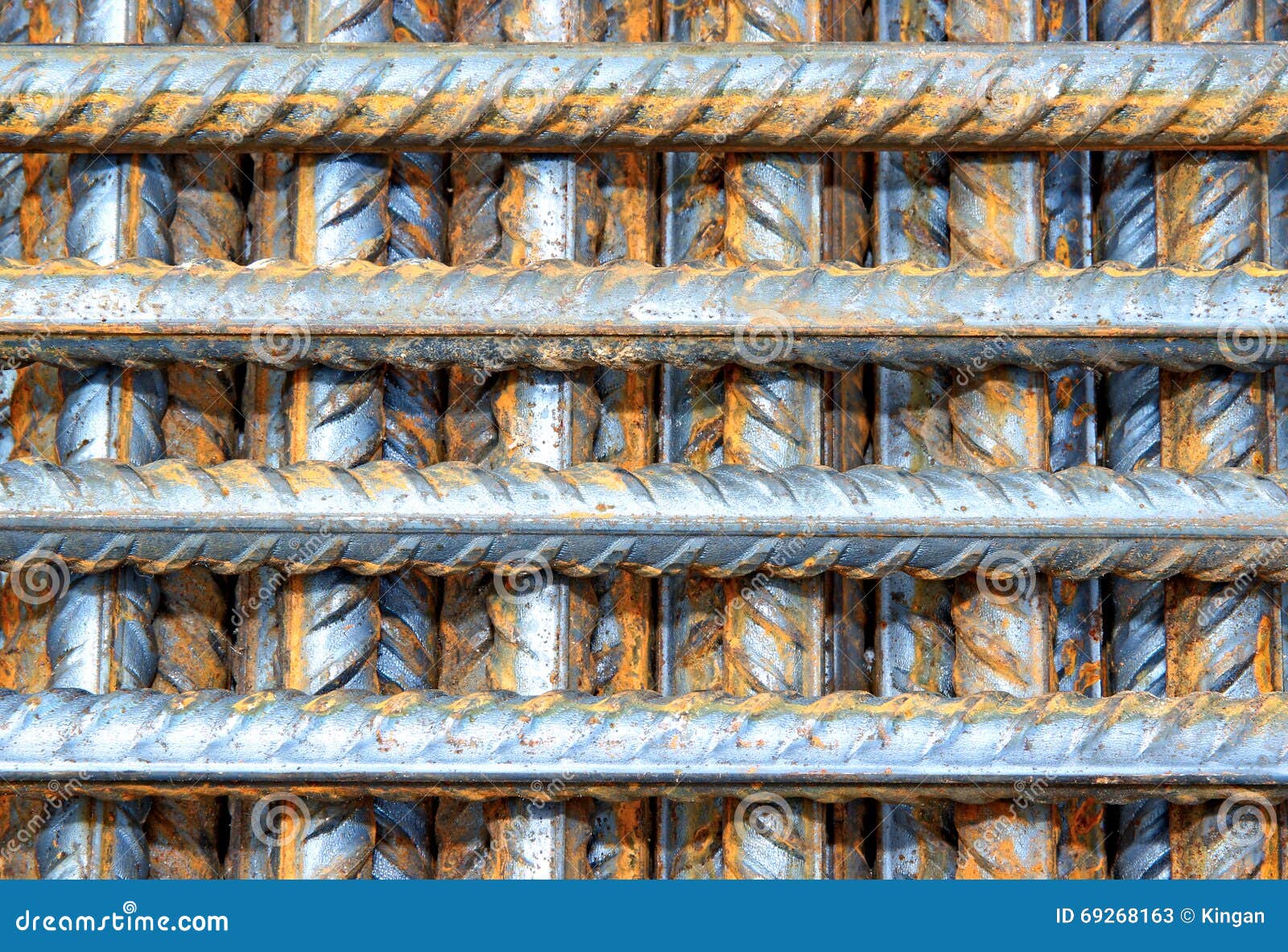 Construction Steel Reinforcement Isolated Stock Image - Image of ...