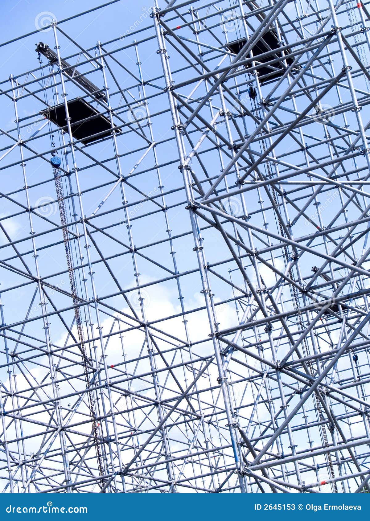 Construction structure stock image. Image of architect - 2645153