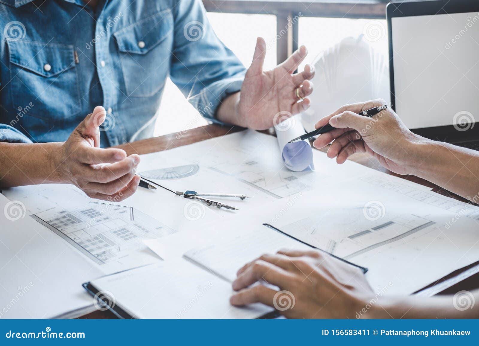 Construction and Structure Concept of Engineer Working Drawing on ...