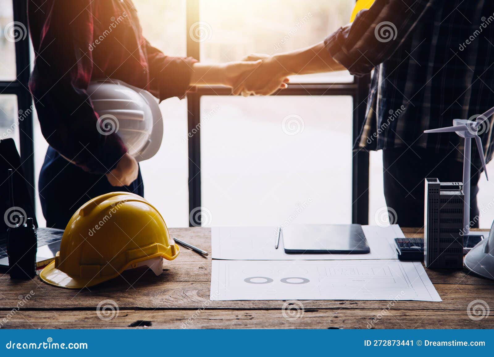 Construction and Structure Concept of Engineer Working Drawing on ...