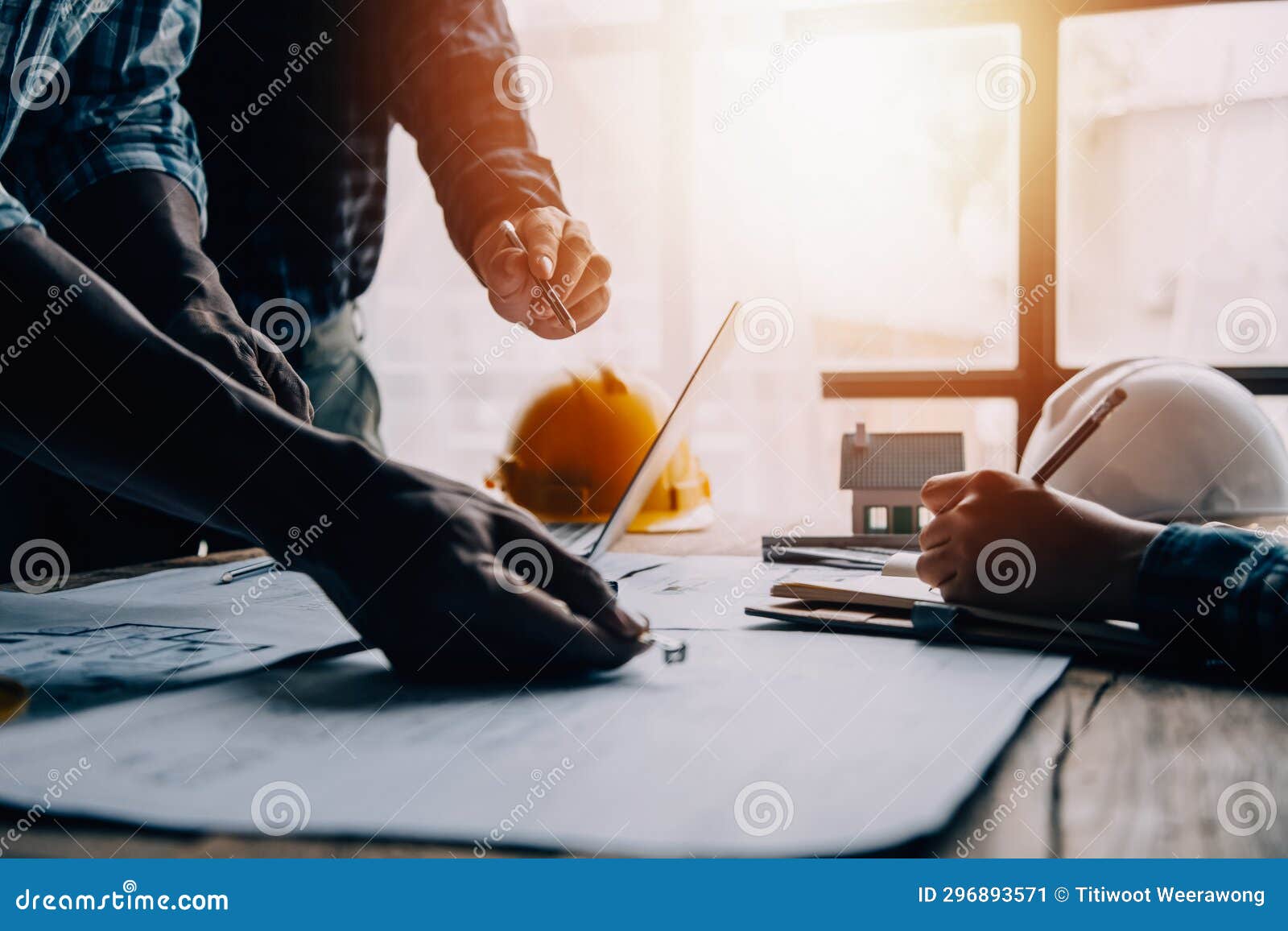 Construction and Structure Concept of Engineer Working Drawing on ...