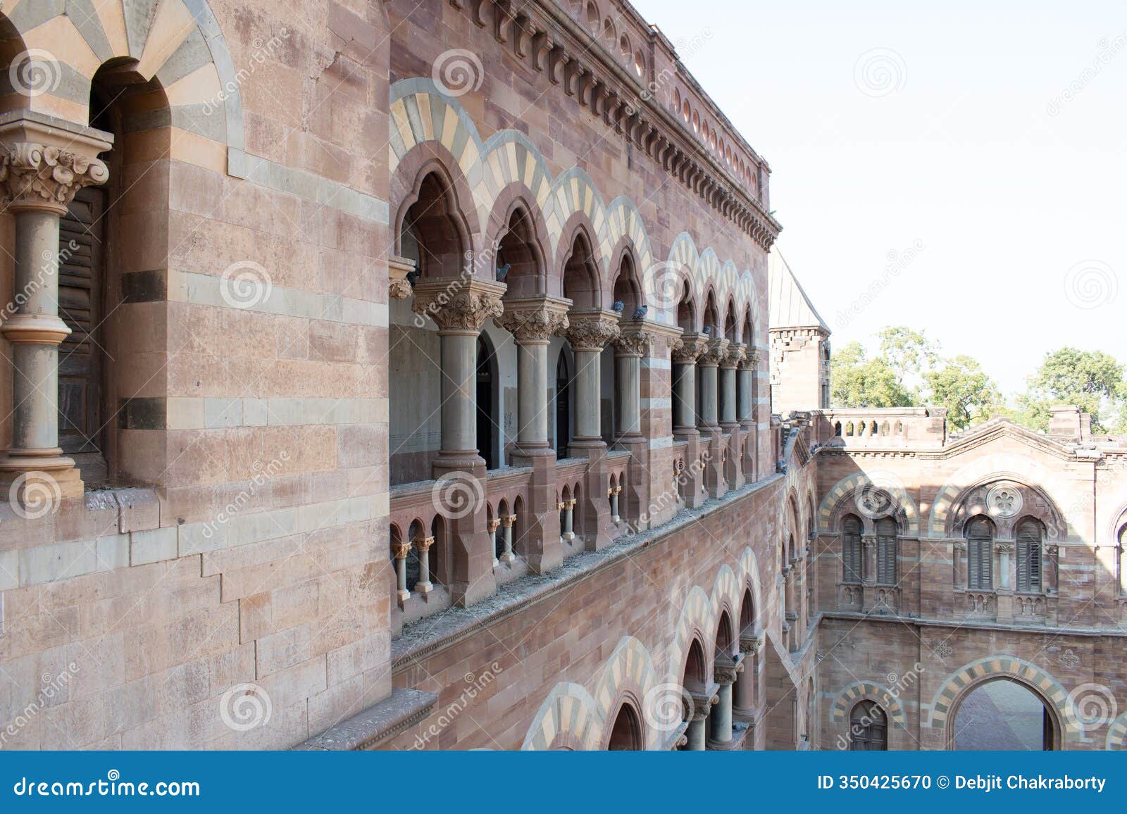 Construction Structure of Historic Aaina Mahal Stock Photo - Image of ...
