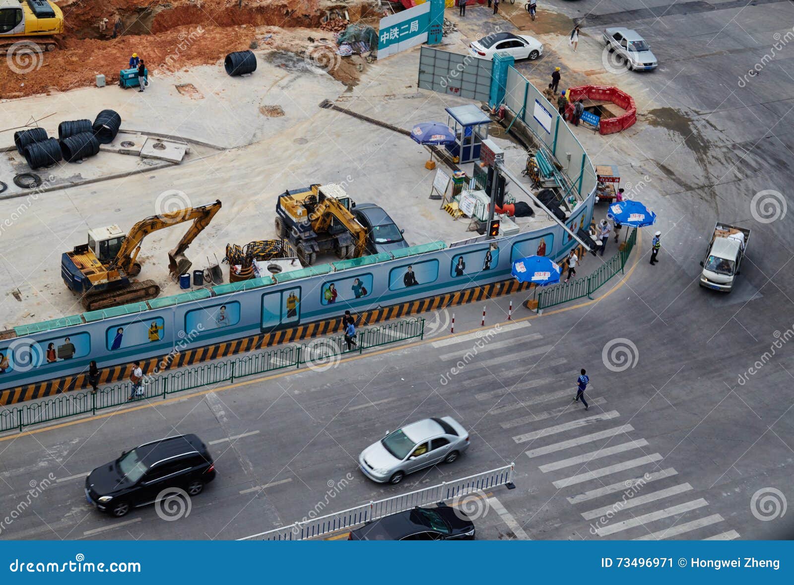 Construction of the Subway Station Editorial Photo - Image of station ...