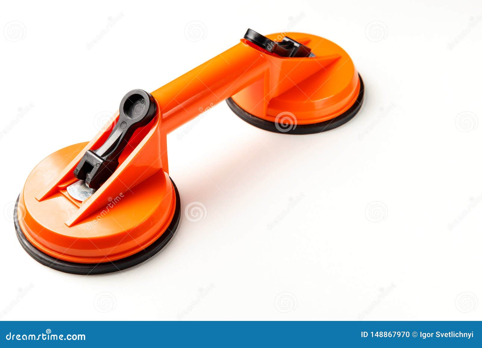 Construction Suction Cup Isolated on White Backgrounds Stock Photo ...