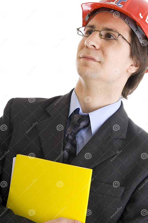 The Construction Superintendent Stock Image - Image of notebook, built ...