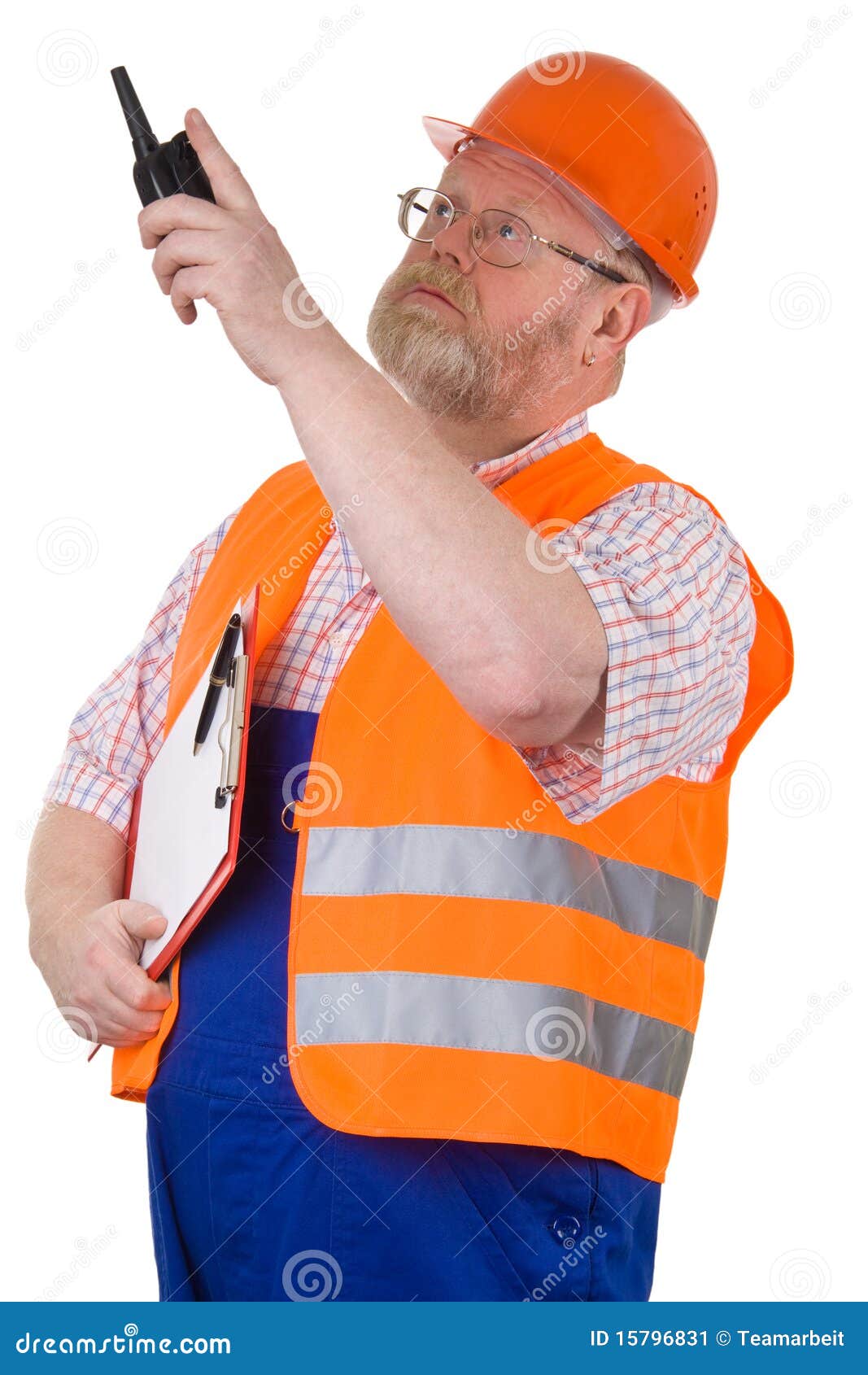 Construction supervisor stock image. Image of site, work - 15796831