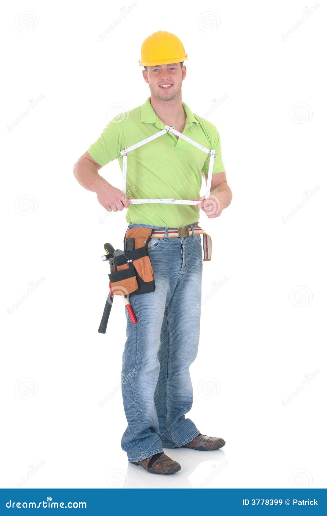 Construction supervisor stock image. Image of macho, employee - 3778399