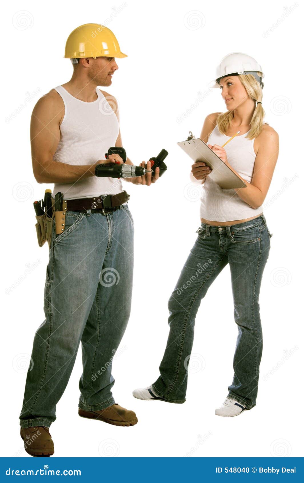 Construction Team stock photo. Image of commercial, person - 548040