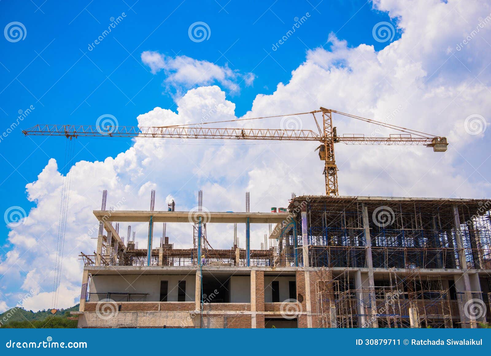 Construction stock image. Image of building, build, architecture - 30879711
