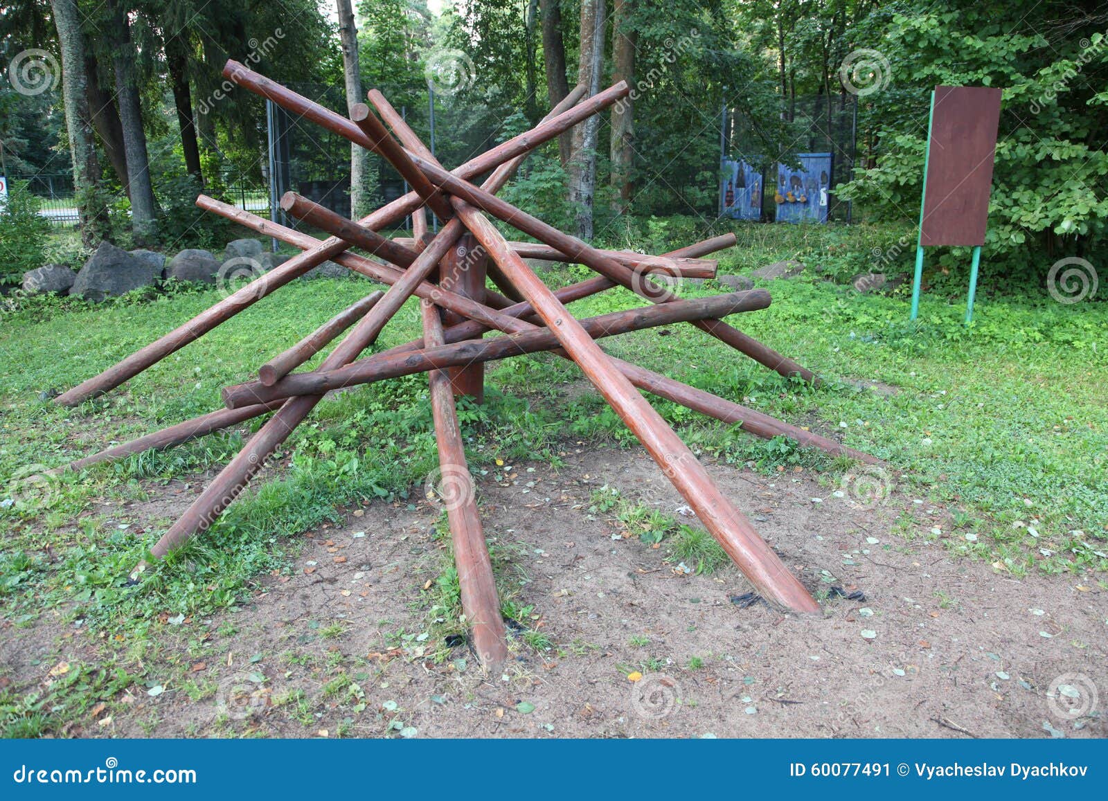 Construction for Team Building Activities Stock Image - Image of active ...