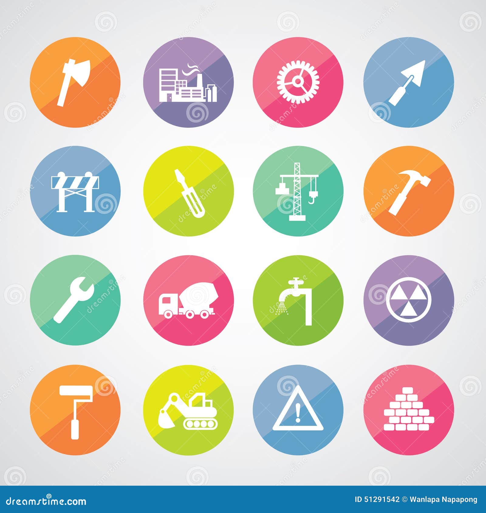 Construction team icon stock vector. Illustration of loaders - 51291542