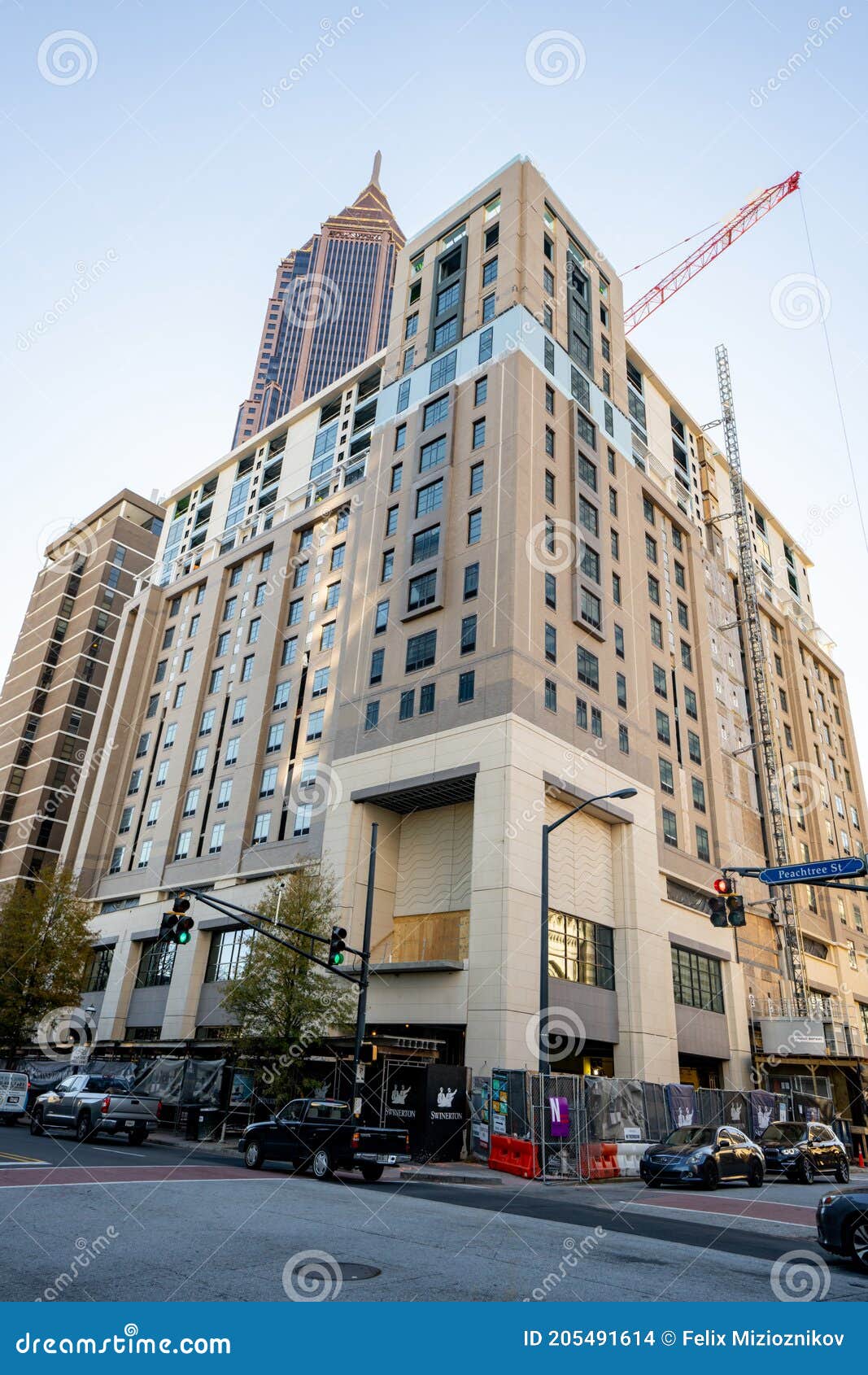 Construction at Tech Square Midtown Atlanta GA Editorial Stock Image ...
