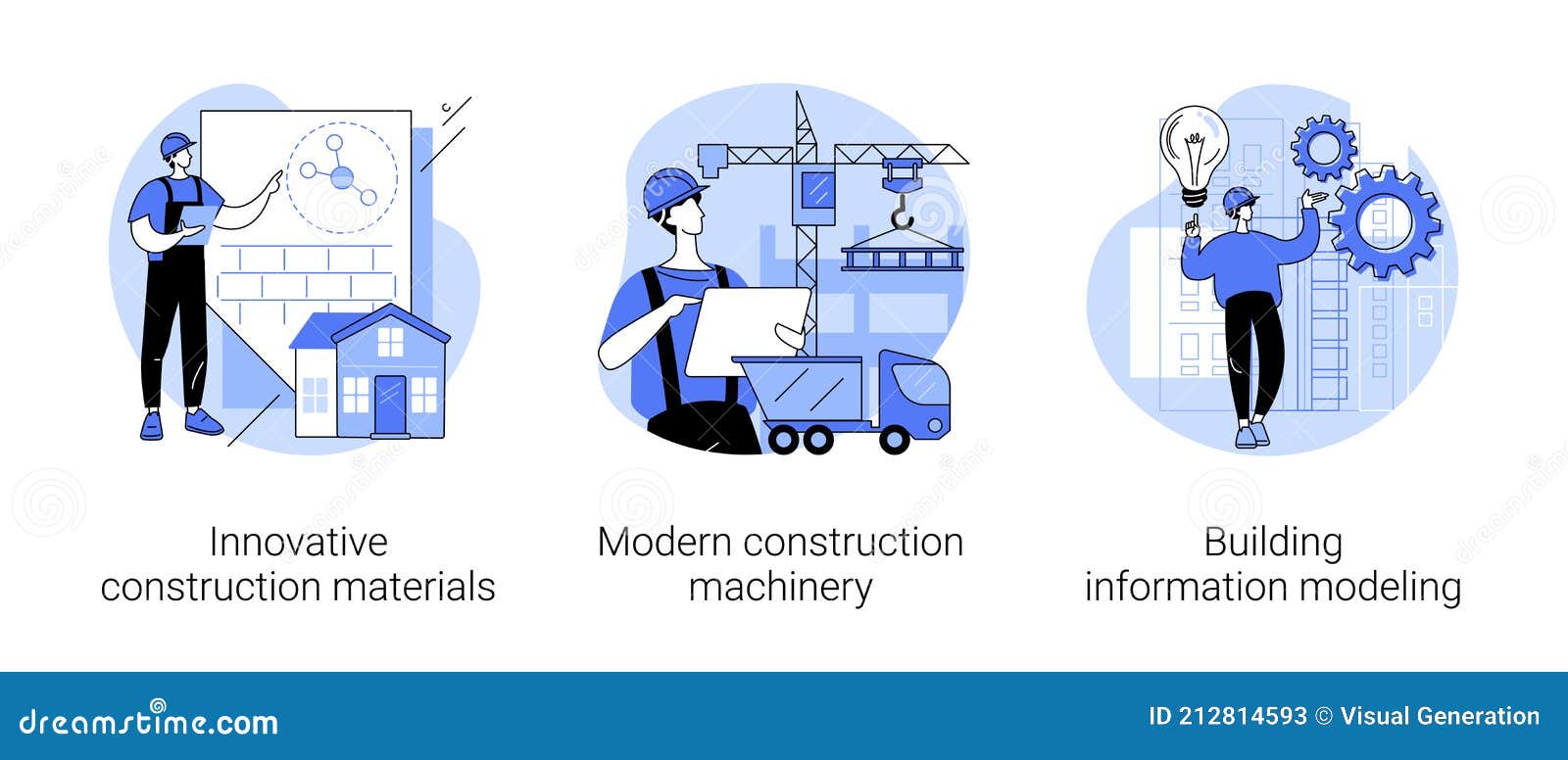 Construction Technology Innovation Abstract Concept Vector ...