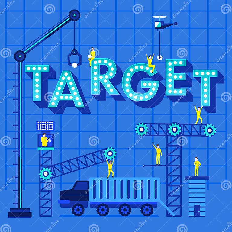 Construction_Text_Startup stock vector. Illustration of background ...