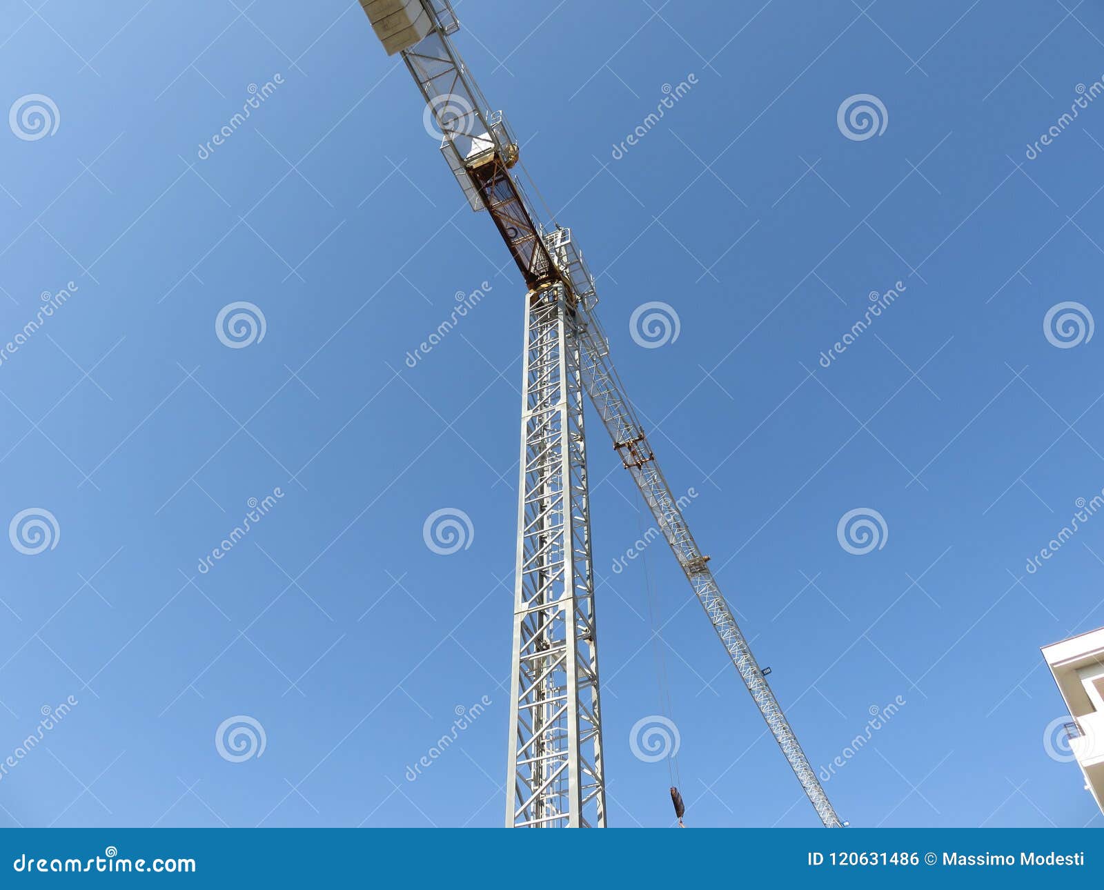 Gru stock photo. Image of used, high, construction, bring - 120631486
