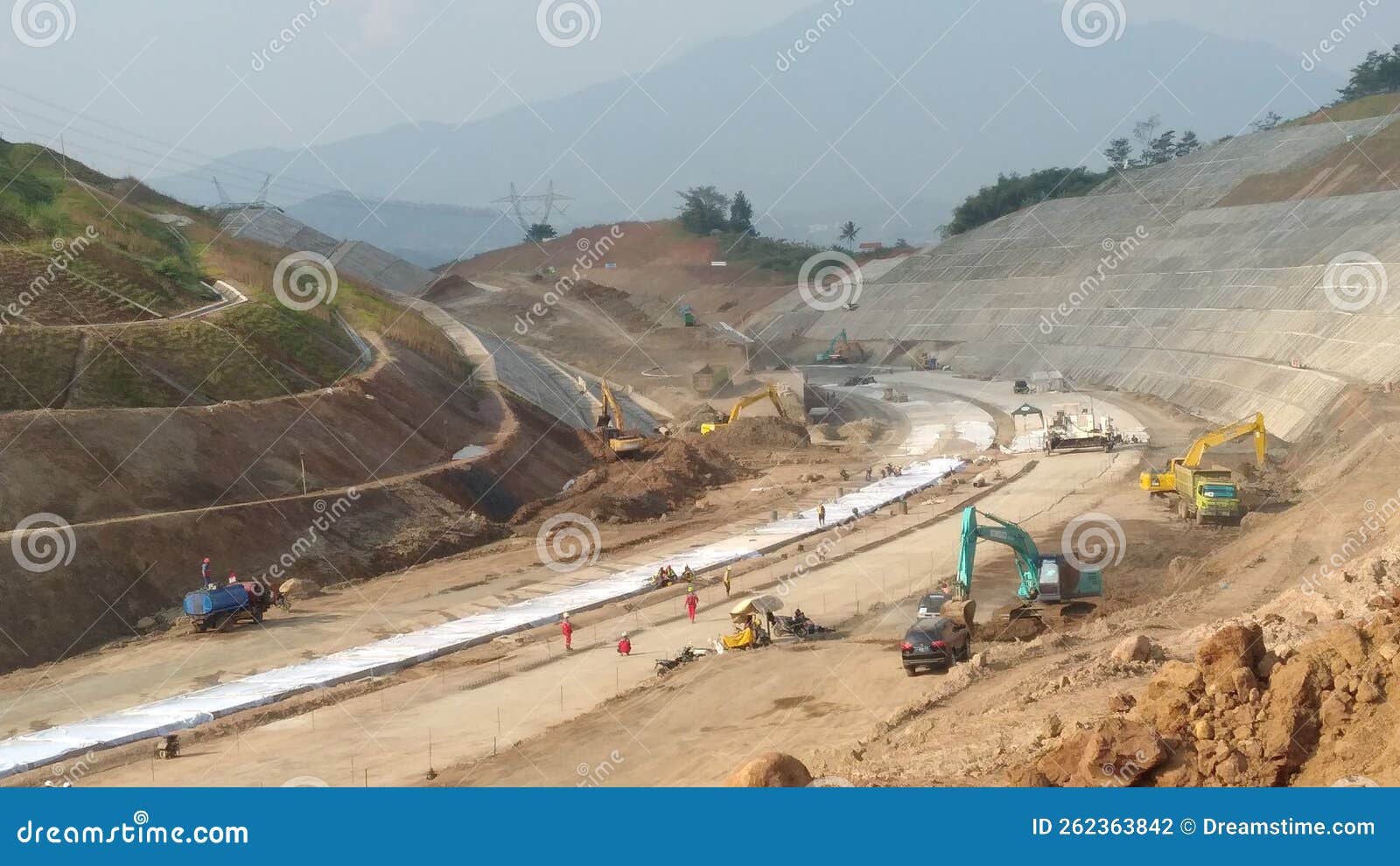 The Construction of Toll Roads Editorial Photography - Image of ...