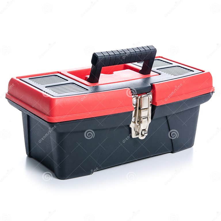 Construction tool box stock image. Image of hammer, case - 177231727