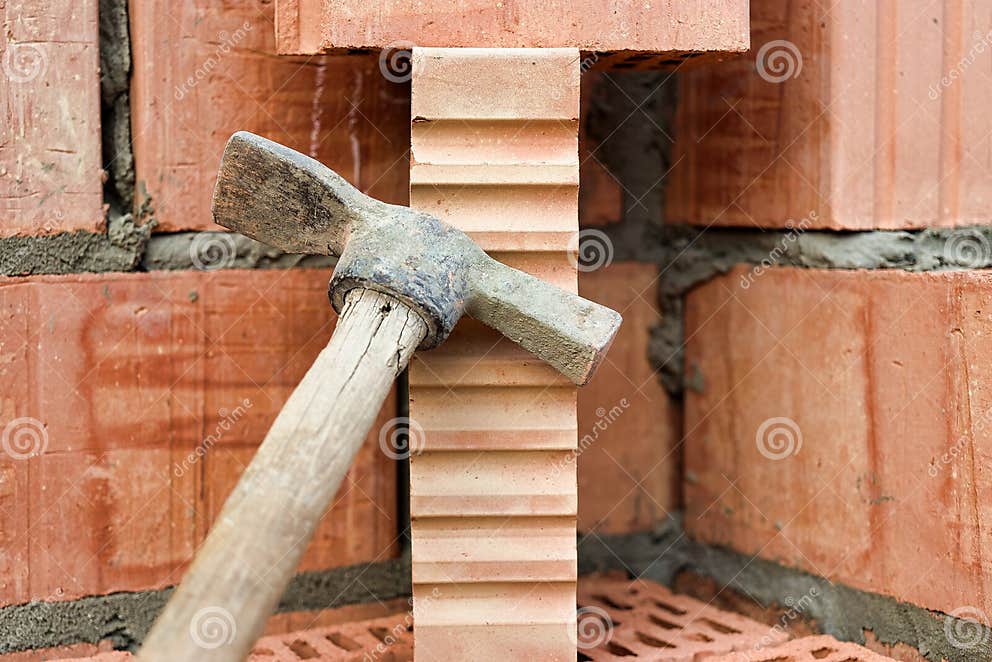 Construction Tool for Laying Bricks and Blocks. Bricklayer S Tools ...