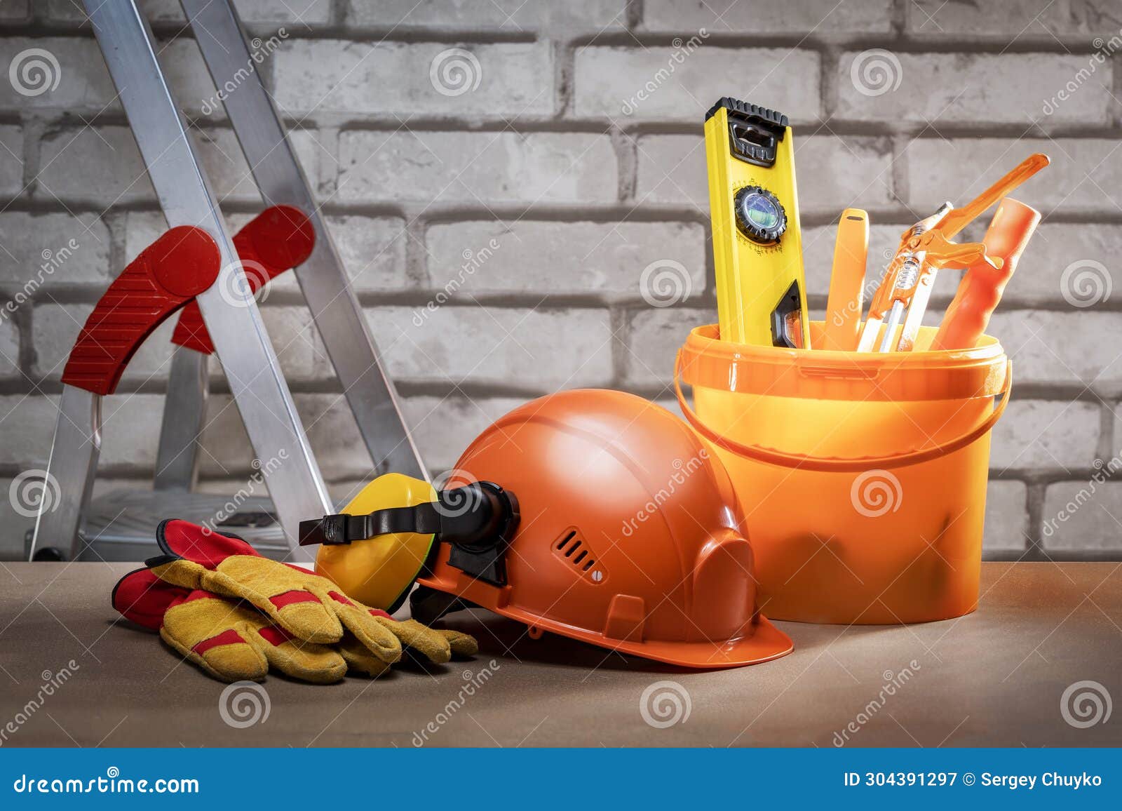 Construction Tools for Home Repairs. Home Improvement Stock Image ...