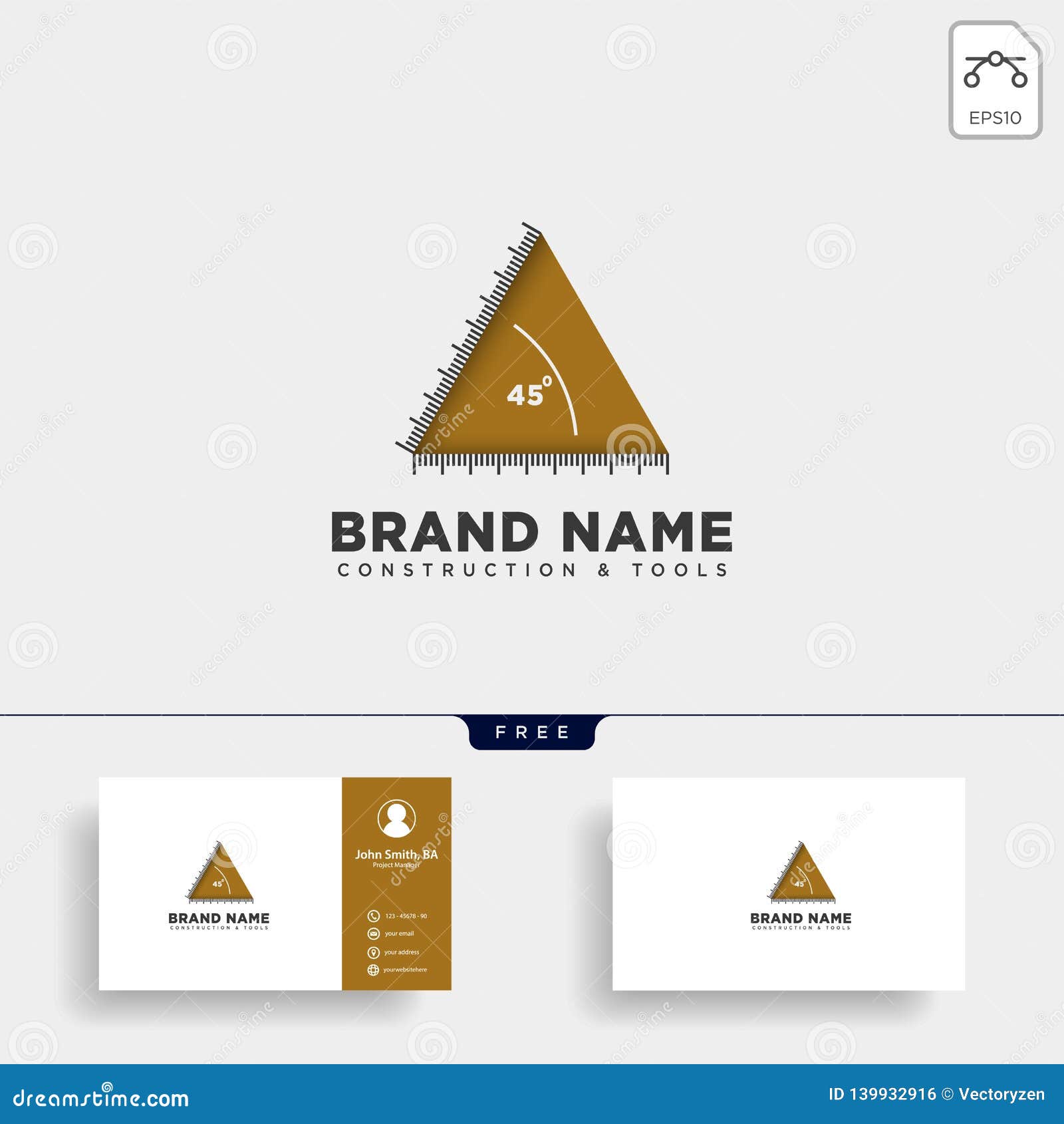 Construction Tools Logo Template Vector Illustration Icon Element Stock ...