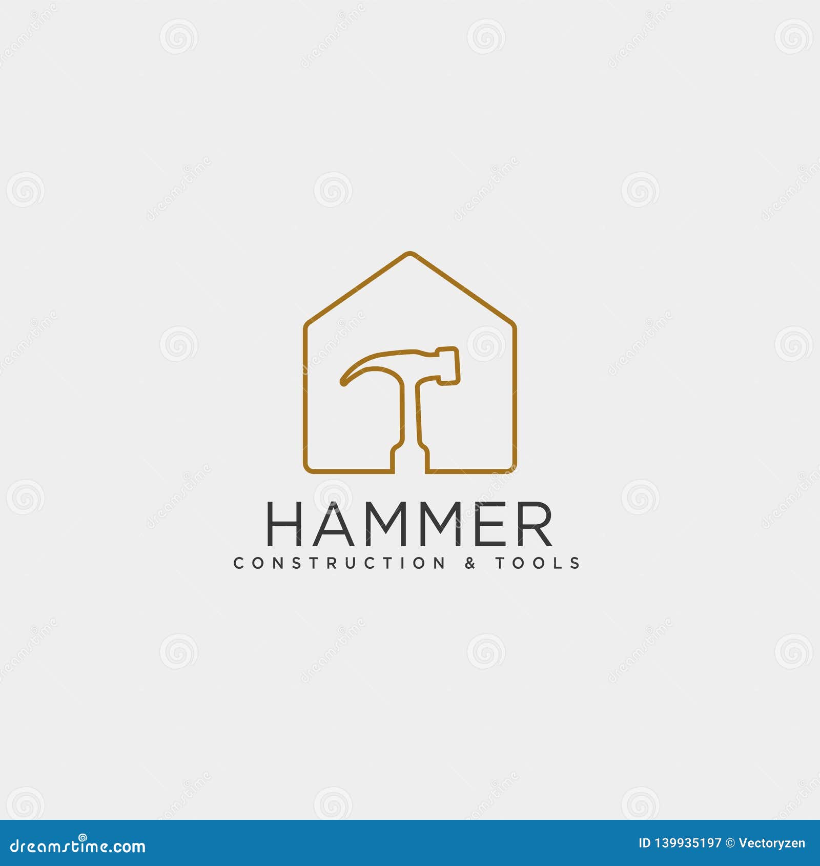 Construction Tools Logo Template Vector Illustration Icon Element Stock ...