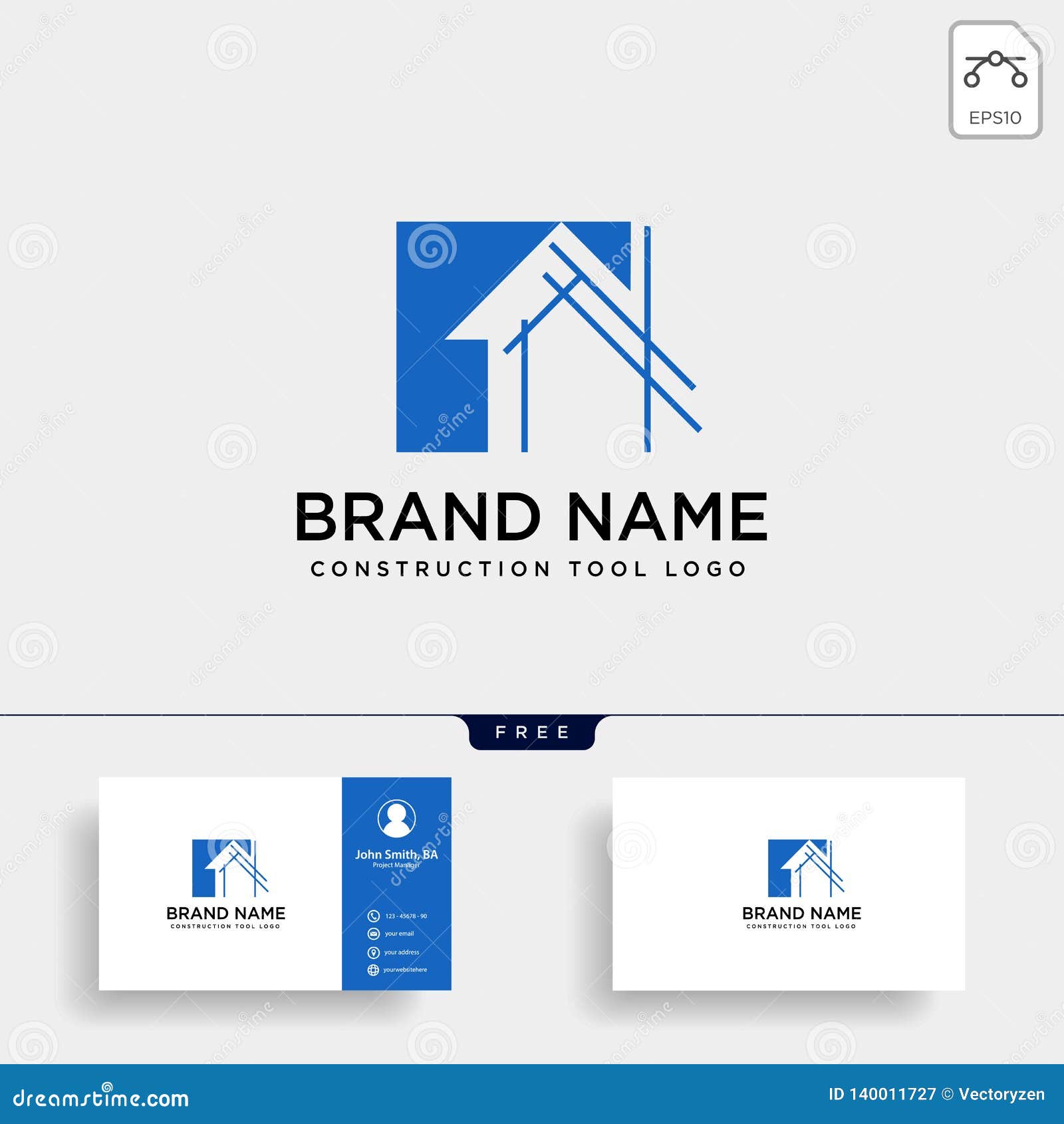 Construction Tools Logo Template Vector Illustration Icon Element Stock ...