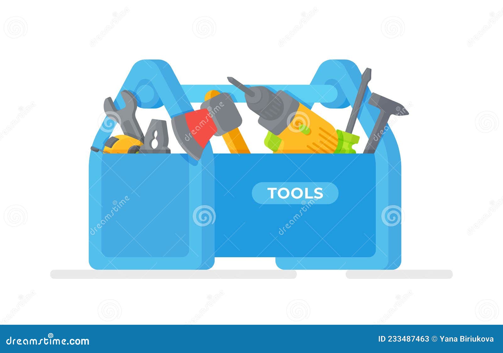 Blue Awl Tool With Wooden Handle Icon Isolated On Transparent ...