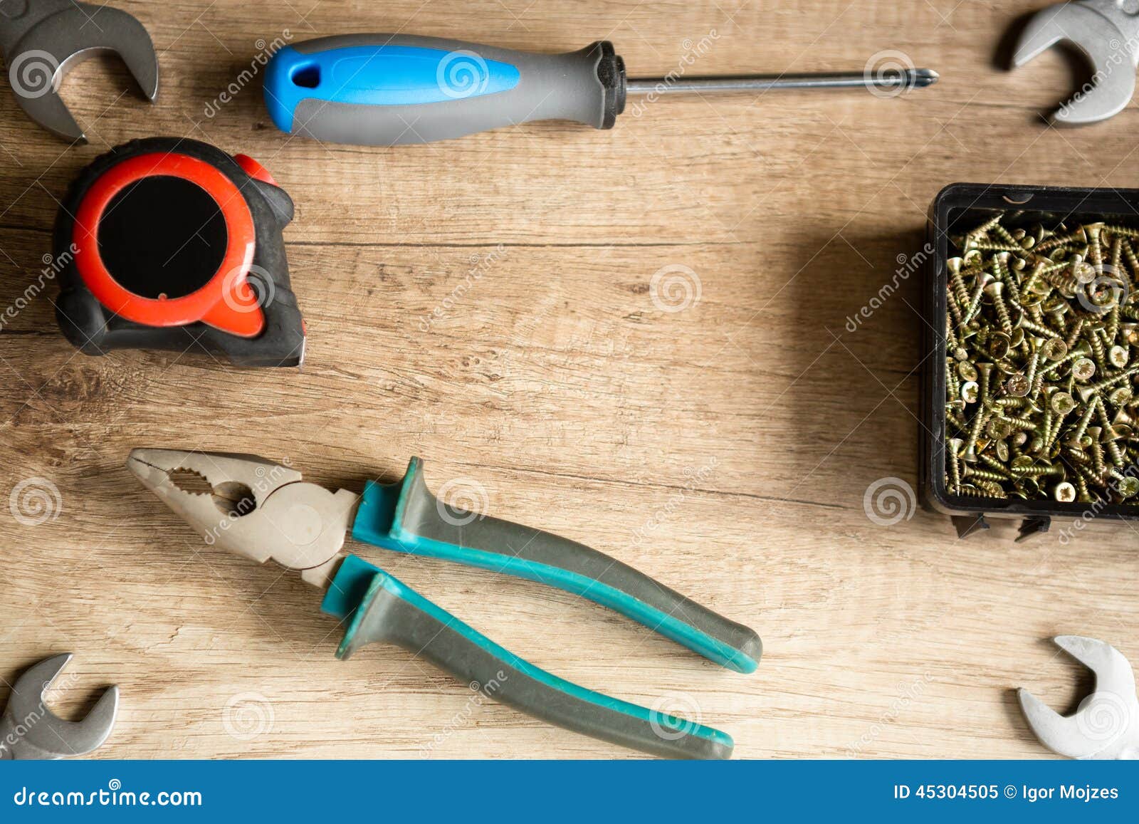 Construction tools stock image. Image of hardware, development - 45304505