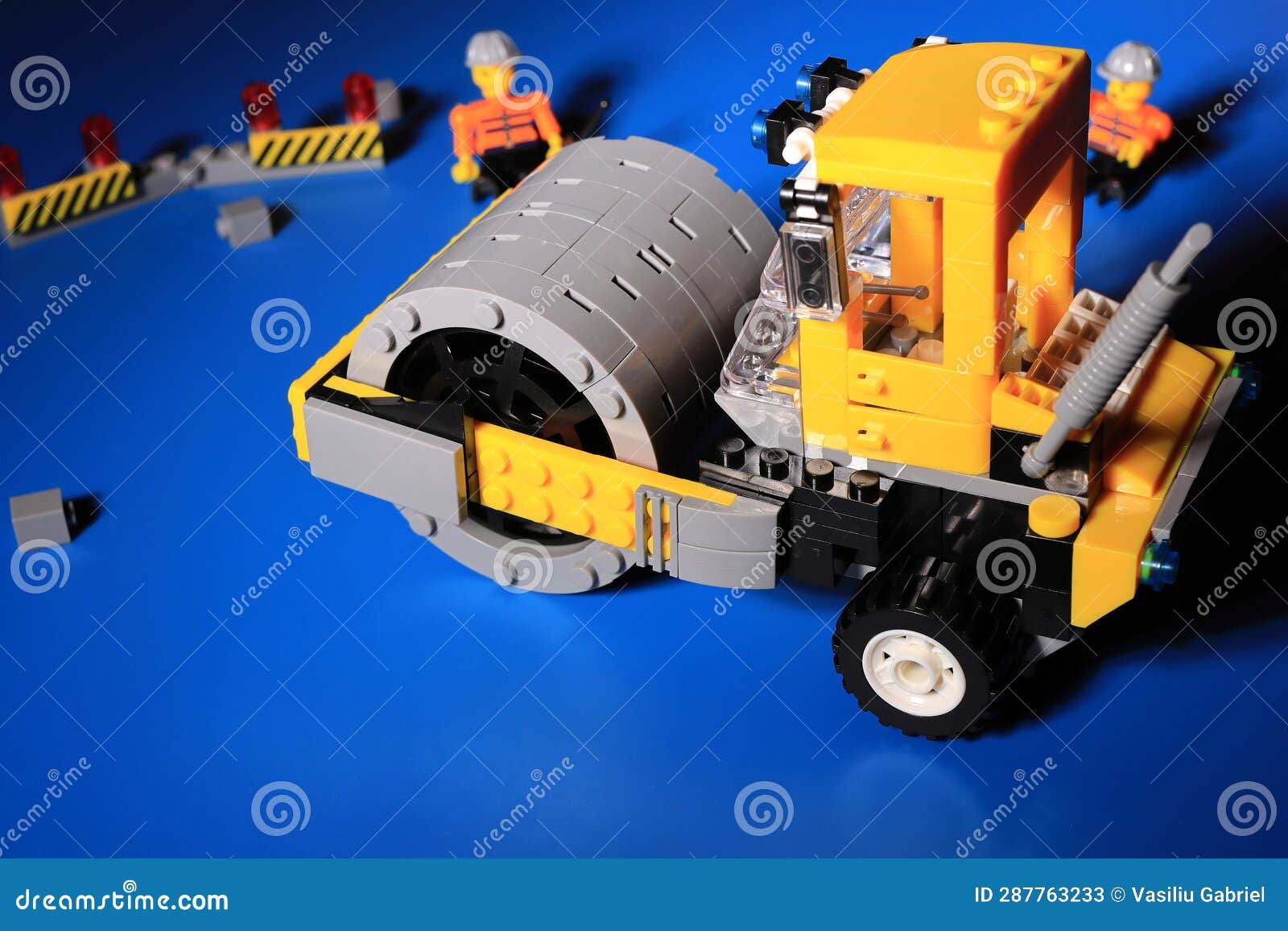 Construction Toy, Little Constructor - Compactor Stock Image - Image of ...