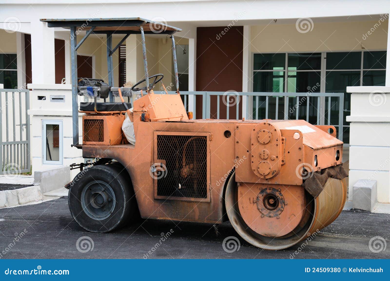 Construction Tractors stock photo. Image of track, dirt - 24509380