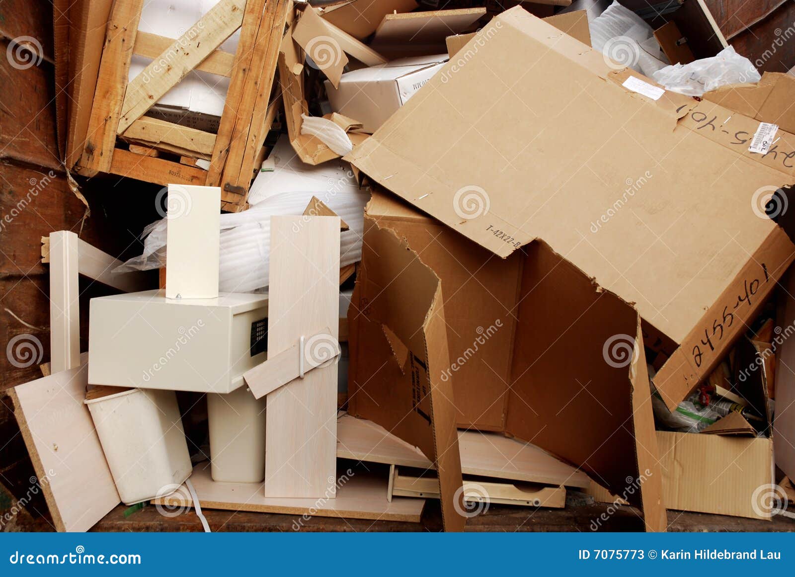 Construction Trash stock image. Image of pile, garbage - 7075773