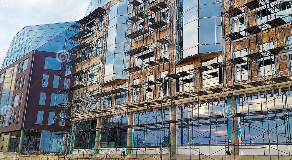 Construction of Unfinished Buildings, Scaffolding, Installation of ...