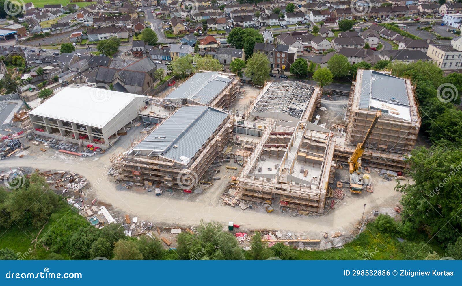 Construction Urban Limerick Stock Photo - Image of investment, estate ...