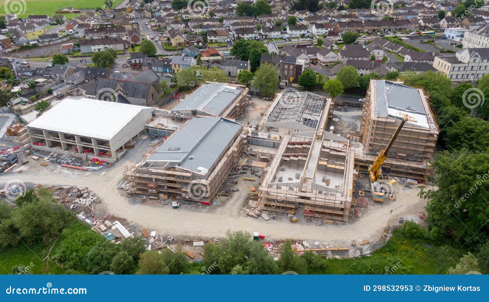 Construction Urban Limerick Stock Image - Image of london, apartment ...