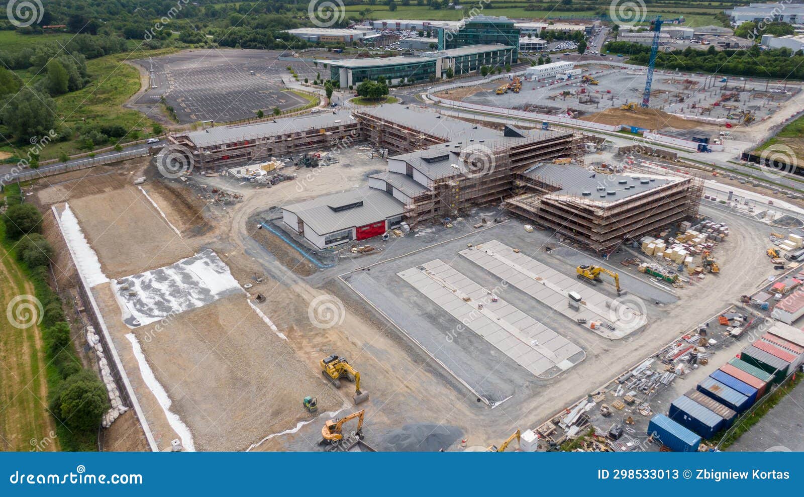 Construction Urban Limerick Editorial Stock Photo - Image of building ...