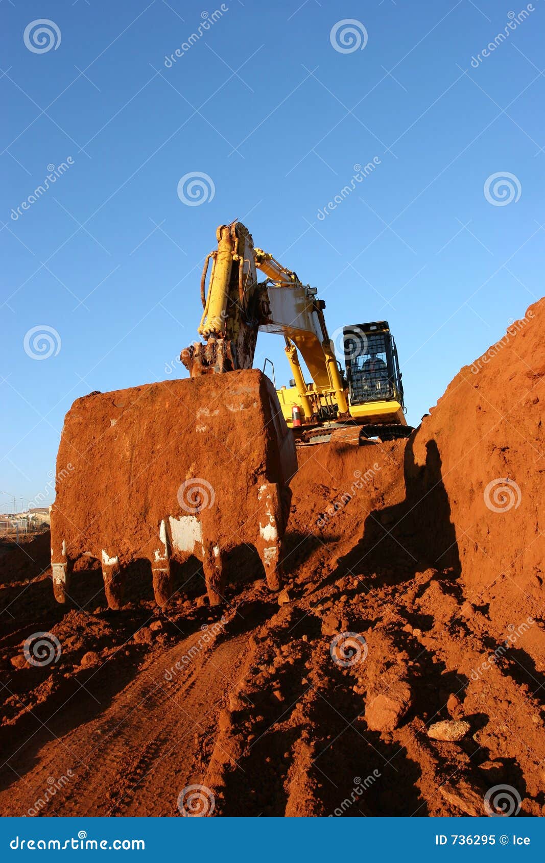 Construction vehicle stock image. Image of employed, development - 736295