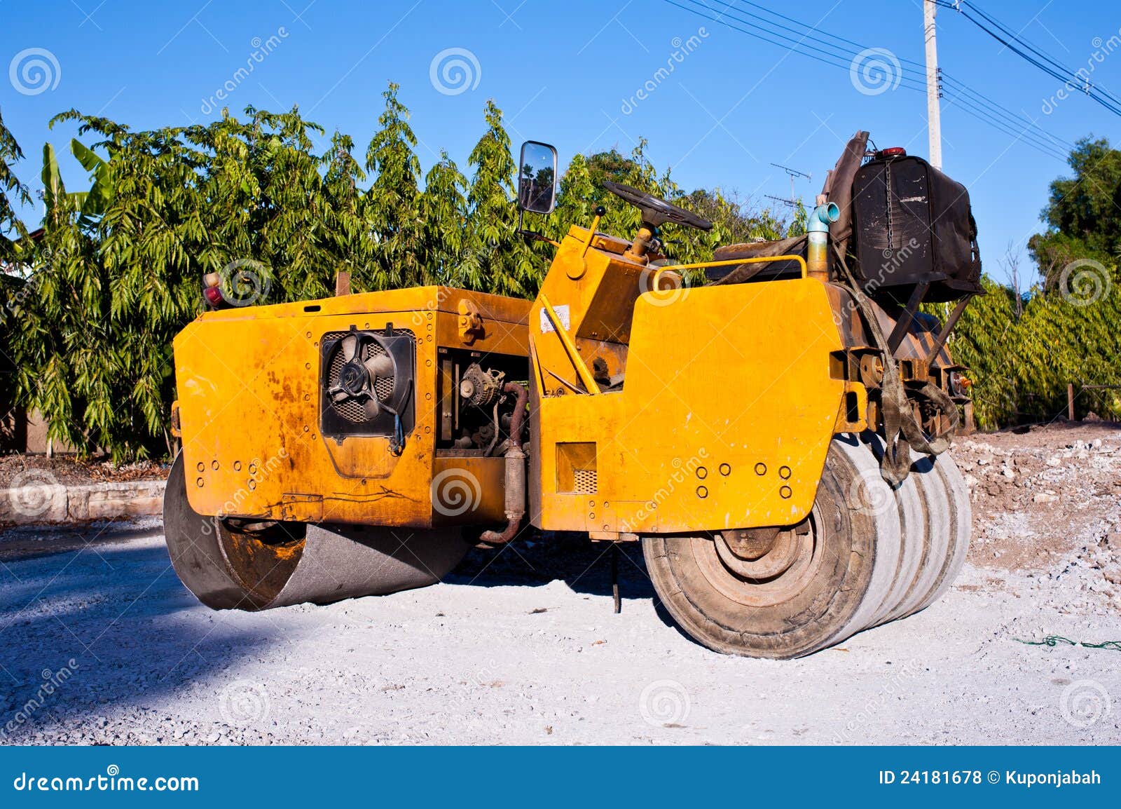 Construction vehicles stock photo. Image of hole, development - 24181678